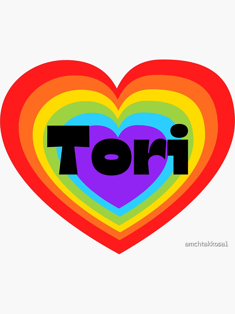 "Love Girlfriend Parade Pride Activist Tori" Sticker for Sale by ...