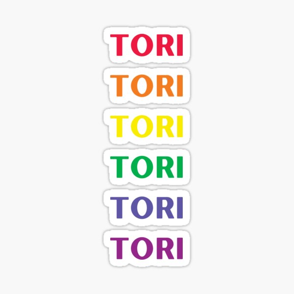 "Love Girlfriend Parade Pride Activist Tori" Sticker for Sale by ...