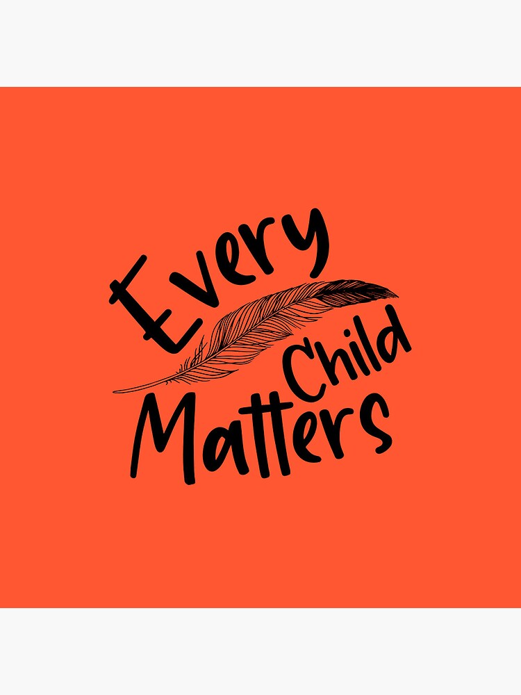 "Every Child Matters Shirt, Orange Shirt Day in Kanada, Indigener ...