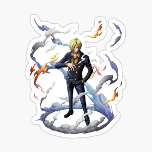 "Sanji" Sticker for Sale by THESTONEART | Redbubble