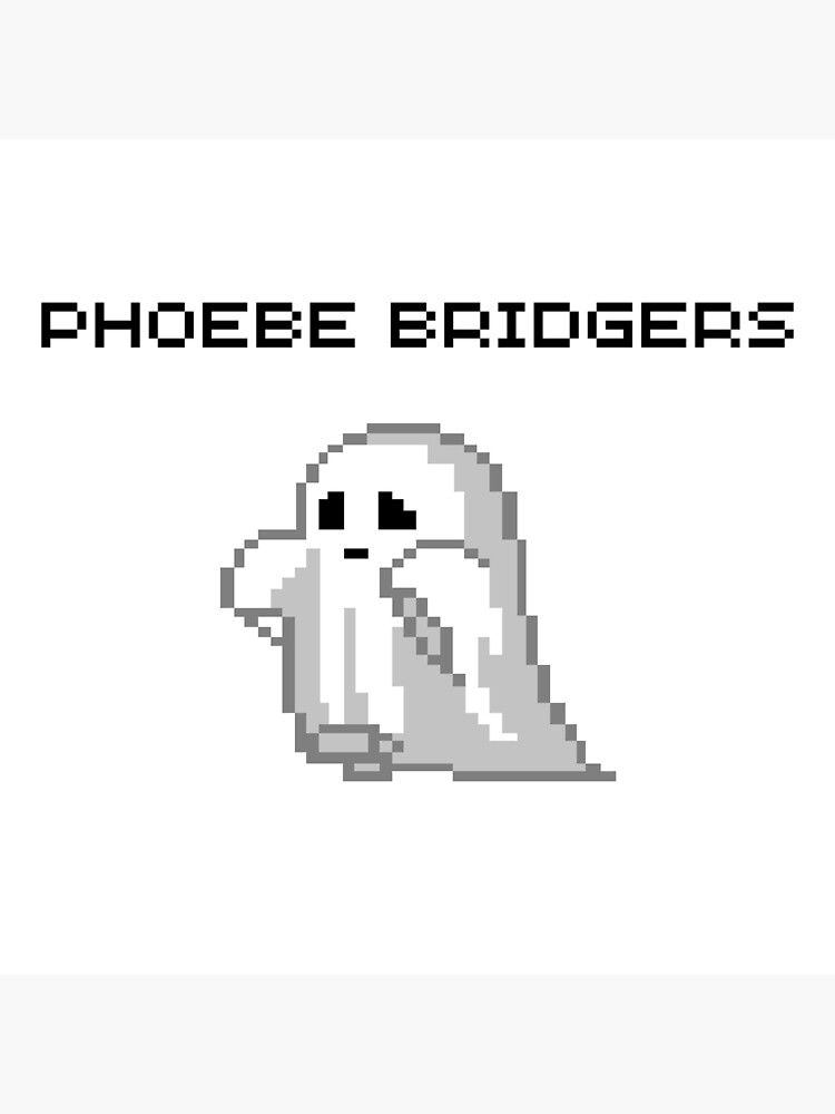 "phoebe bridgers ghost " Poster for Sale by TheLastMayDay | Redbubble