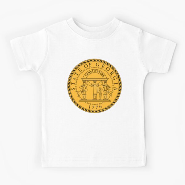 "Georgia state Coat of Arms" Kids T-Shirt for Sale by Aleksander37 ...