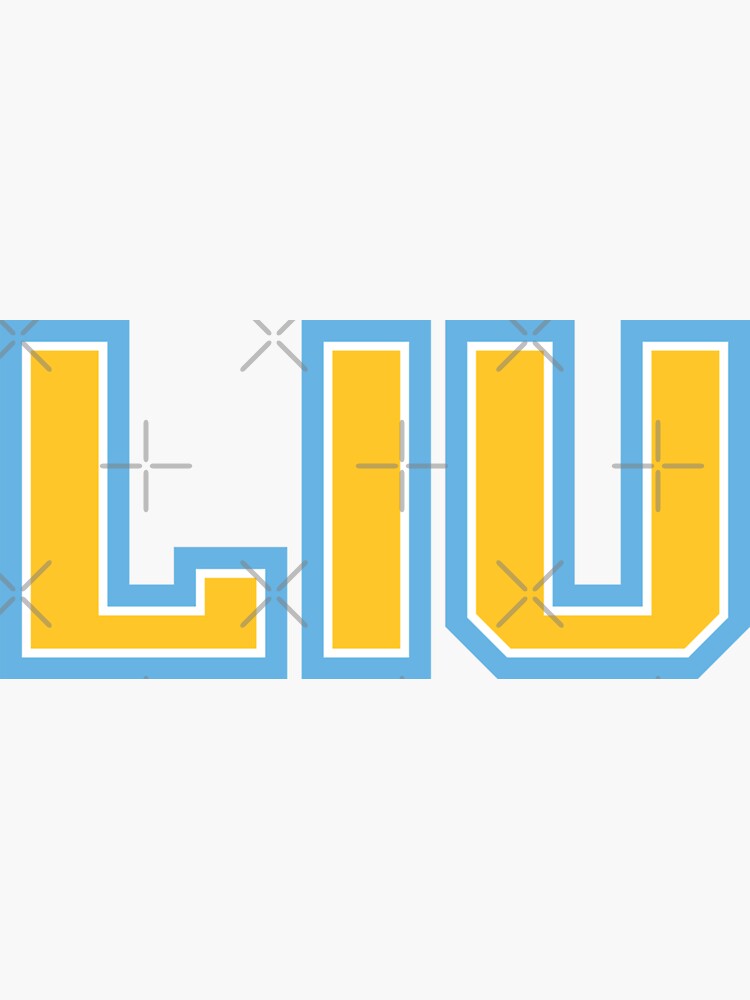 "LIU" Sticker for Sale by Strillem | Redbubble
