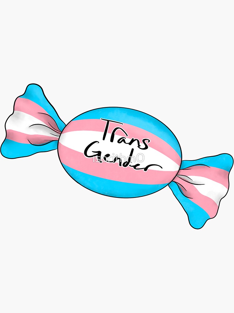 "Transgender Candy" Sticker for Sale by isorithm0 | Redbubble