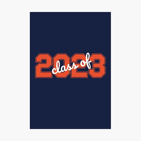 Lámina fotográfica «Clase de 2023» de BronikowskiART | Redbubble