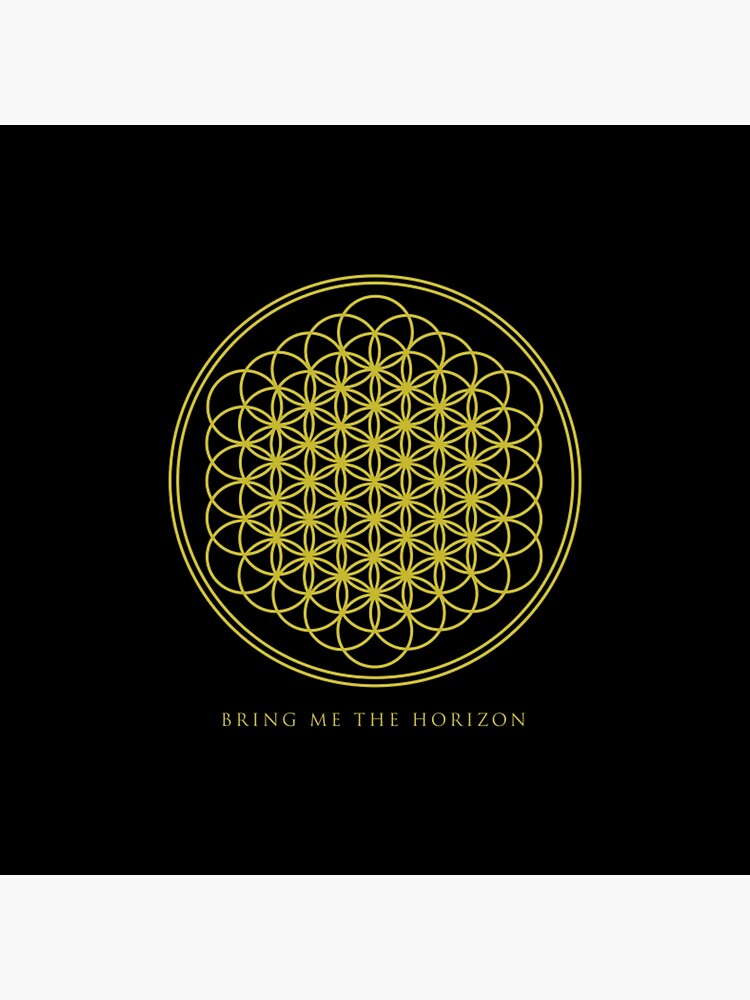 "gold symbol bring me the horizon bmth" Poster for Sale by esmaviticia ...