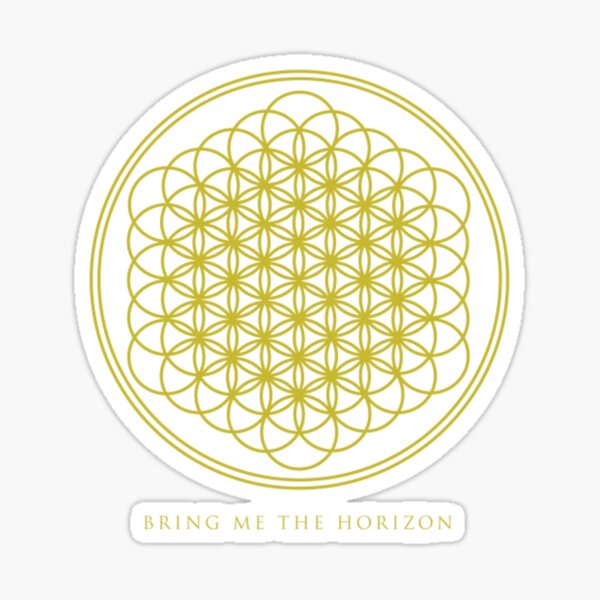 "gold symbol bring me the horizon bmth" Sticker for Sale by esmaviticia ...