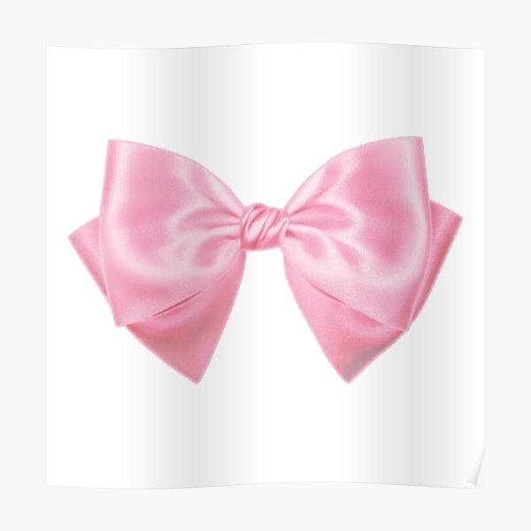 Aesthetic Coquette Bow Poster For Sale By Str4wberryfae Redbubble