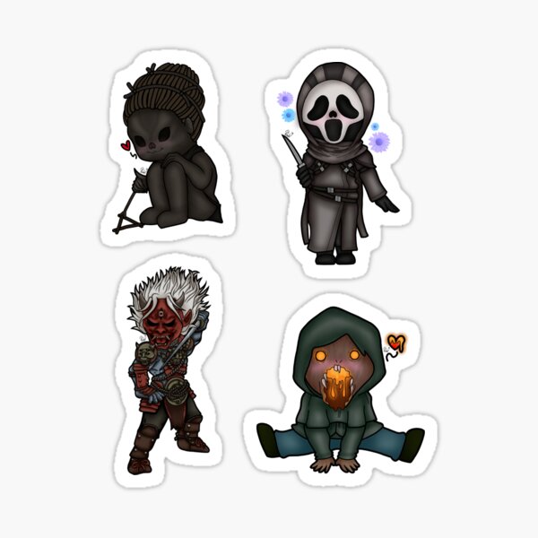 "DBD Killer Set #6" Sticker for Sale by PotatoFluff | Redbubble