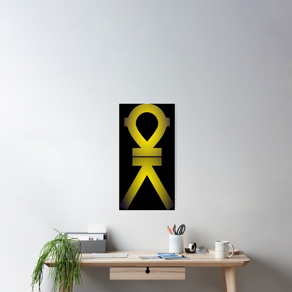 "sa - Protection Egyptian symbol " Poster for Sale by Greyo101 | Redbubble