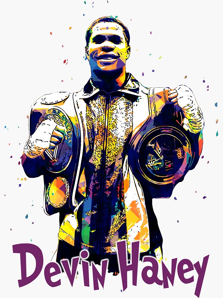 "Devin haney win" Sticker for Sale by Jose0461 | Redbubble