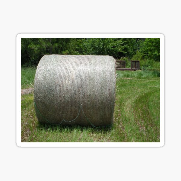 Hay Bale Stickers | Redbubble
