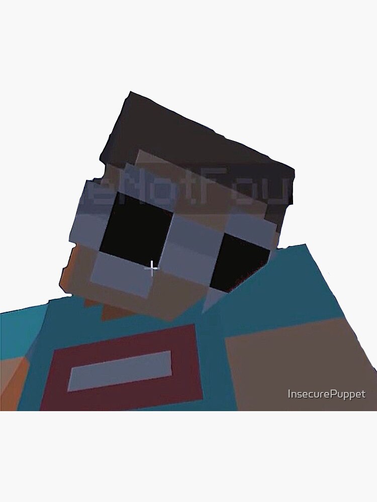 "GeorgeNotFound Minecraft Character " Sticker for Sale by ...