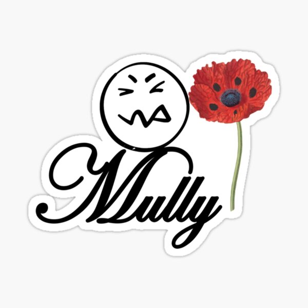 "MULLY.mully rose emoji 1 " Sticker for Sale by SkyeFrench890 | Redbubble
