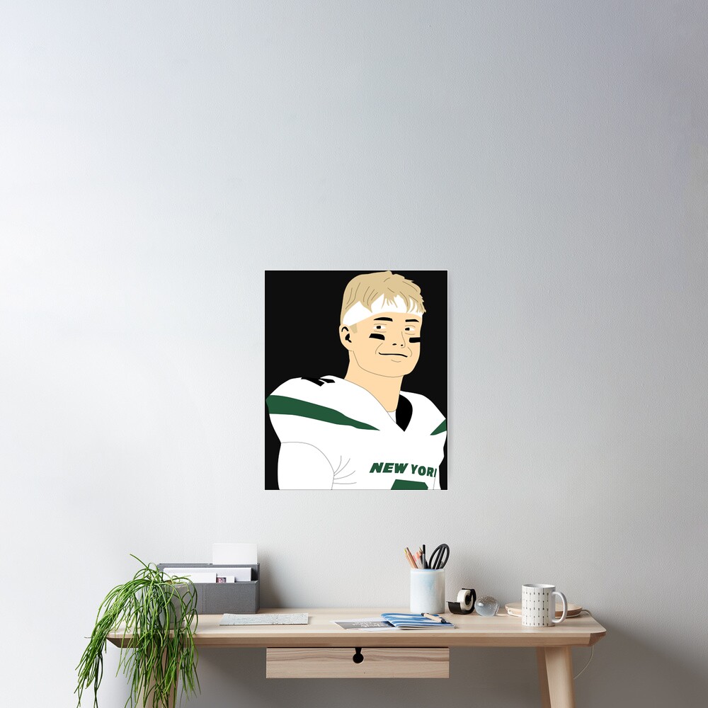 "The Smiling Of Zach Wilson " Poster for Sale by AfterDesignsShs ...