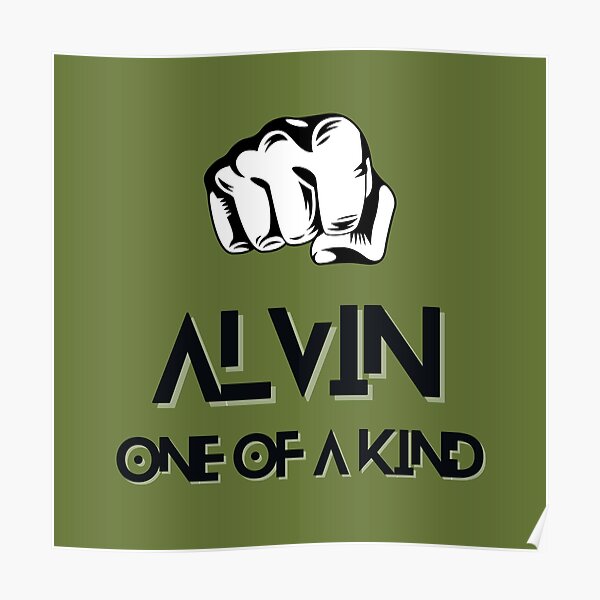 "Alvin Name One of a Kind Birthday Anniversary, Appreciation Gift ...