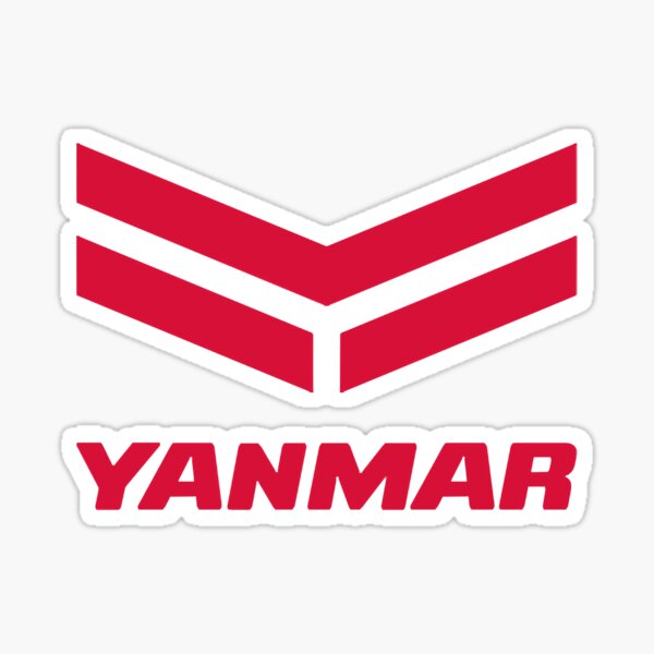 "Yanmar Tractor logo" Sticker for Sale by BeverlyWilsons | Redbubble