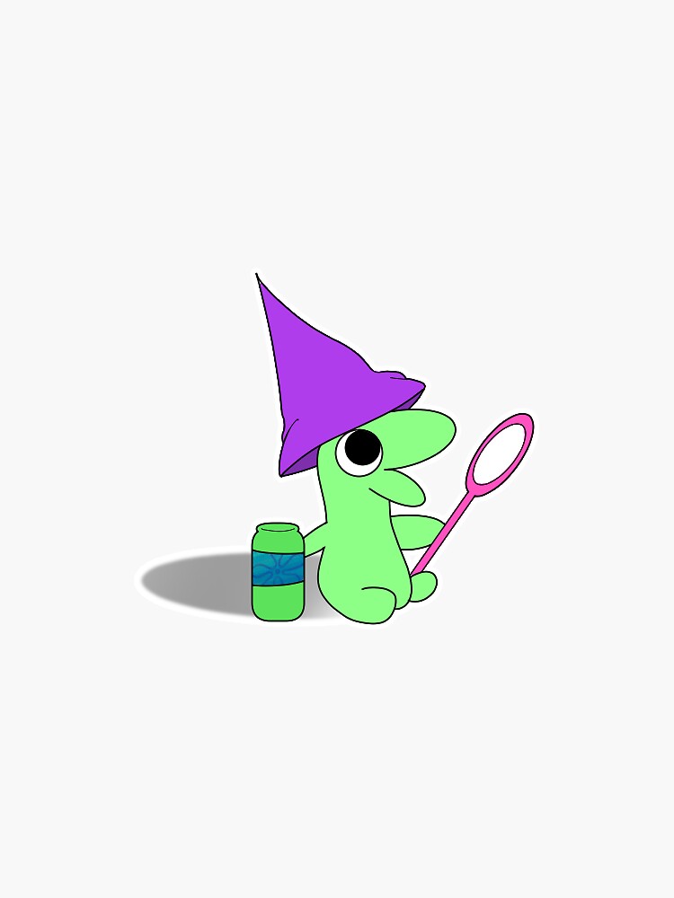 "Smiling Friends - Glep Bubbles" Sticker for Sale by RaccoonBoy7598 ...