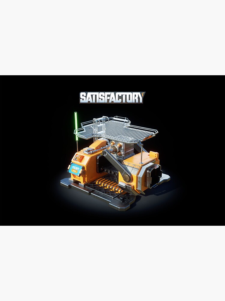 "Satisfactory - Indie Game" Sticker for Sale by CheckeredShoes6 | Redbubble