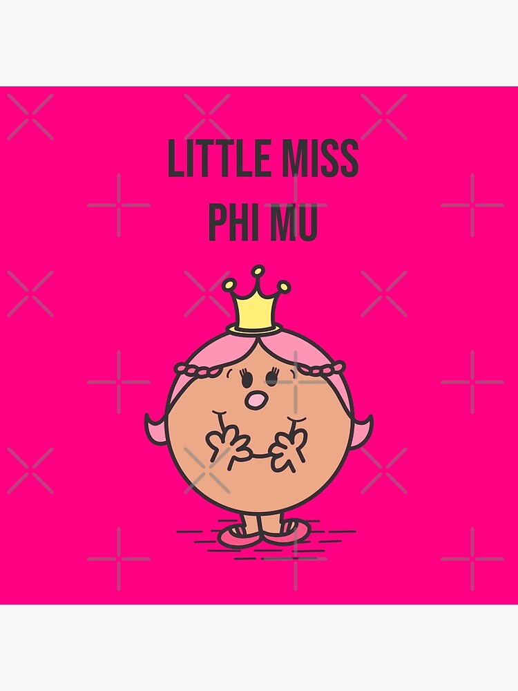 "little miss phi" Poster for Sale by holla- | Redbubble