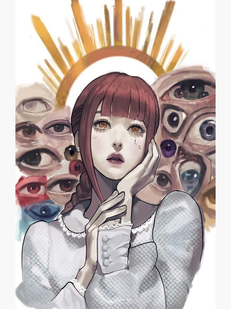 "MAKIMAA CHAINSAW MAN CHARACTER " Art Print for Sale by sylviaserrano ...