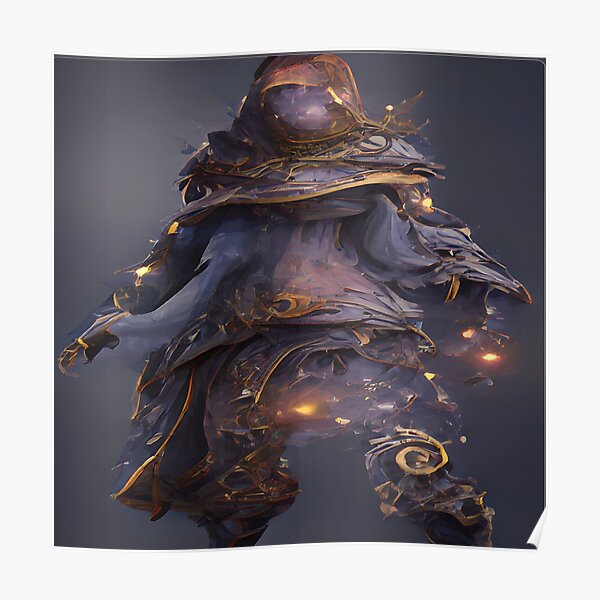 "Phantom Mage" Poster for Sale by LionsDenForUs | Redbubble