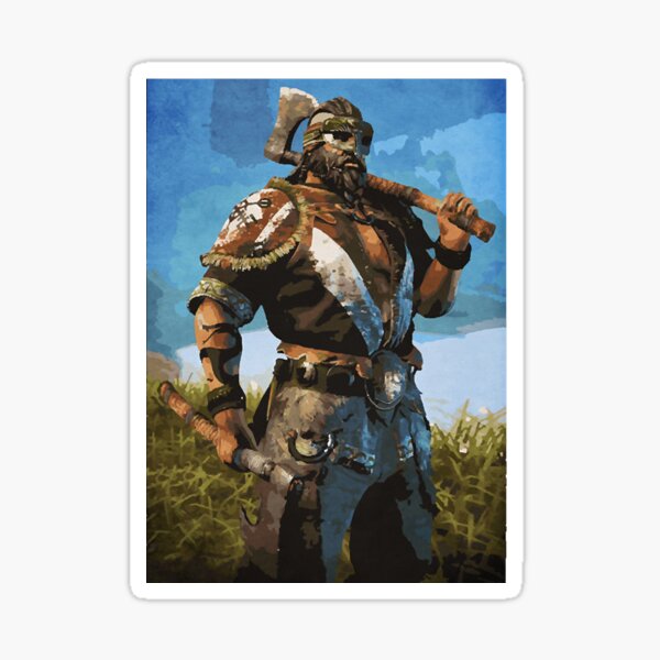 "Berserker " Sticker for Sale by JohnMoran93405 | Redbubble