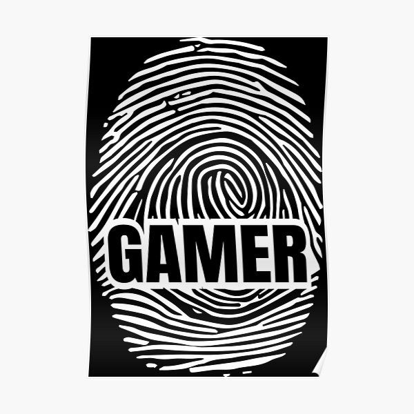 "Gamer fingerprint - gamer is in my dna - funny gamer shirt - gamer ...