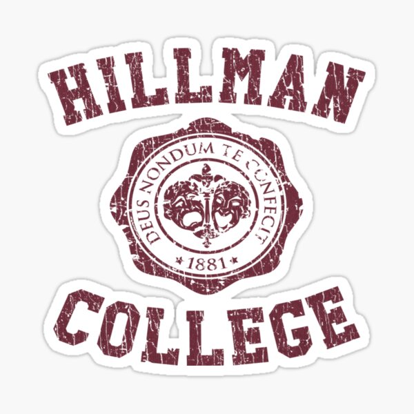 "Hillman-College-1881" Sticker for Sale by Scurif21 | Redbubble