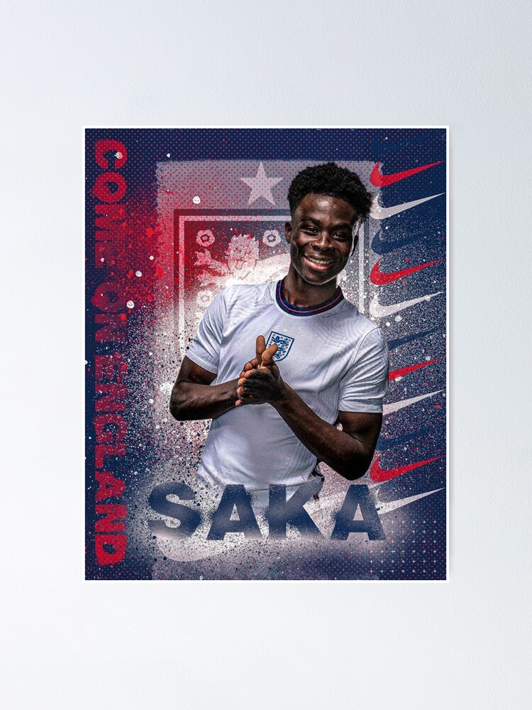 "Art Bukayo Saka" Poster for Sale by corneliochiko | Redbubble