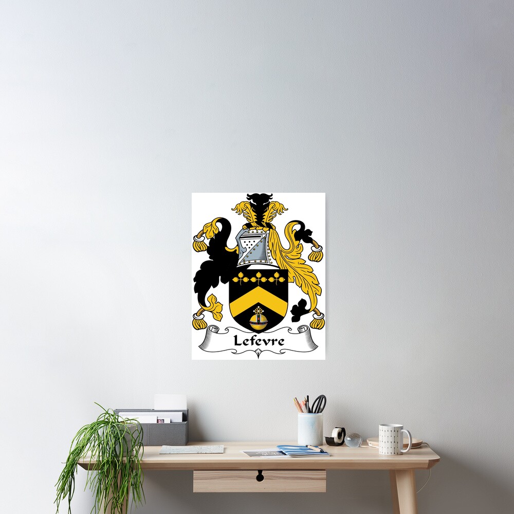 "Lefevre" Poster for Sale by HaroldHeraldry | Redbubble