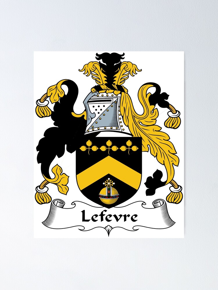 "Lefevre" Poster for Sale by HaroldHeraldry | Redbubble