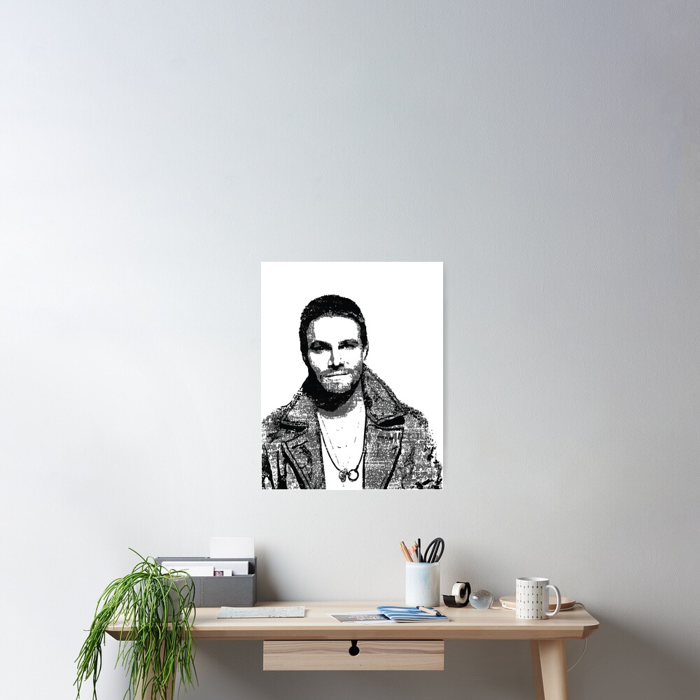 Póster «Stephen Amell (ilustración vectorial)» de rainingonsunday ...