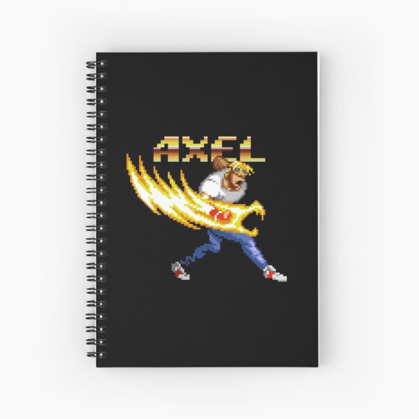 "Axel Stone from Streets of Rage" Spiral Notebook by felixthekarl ...