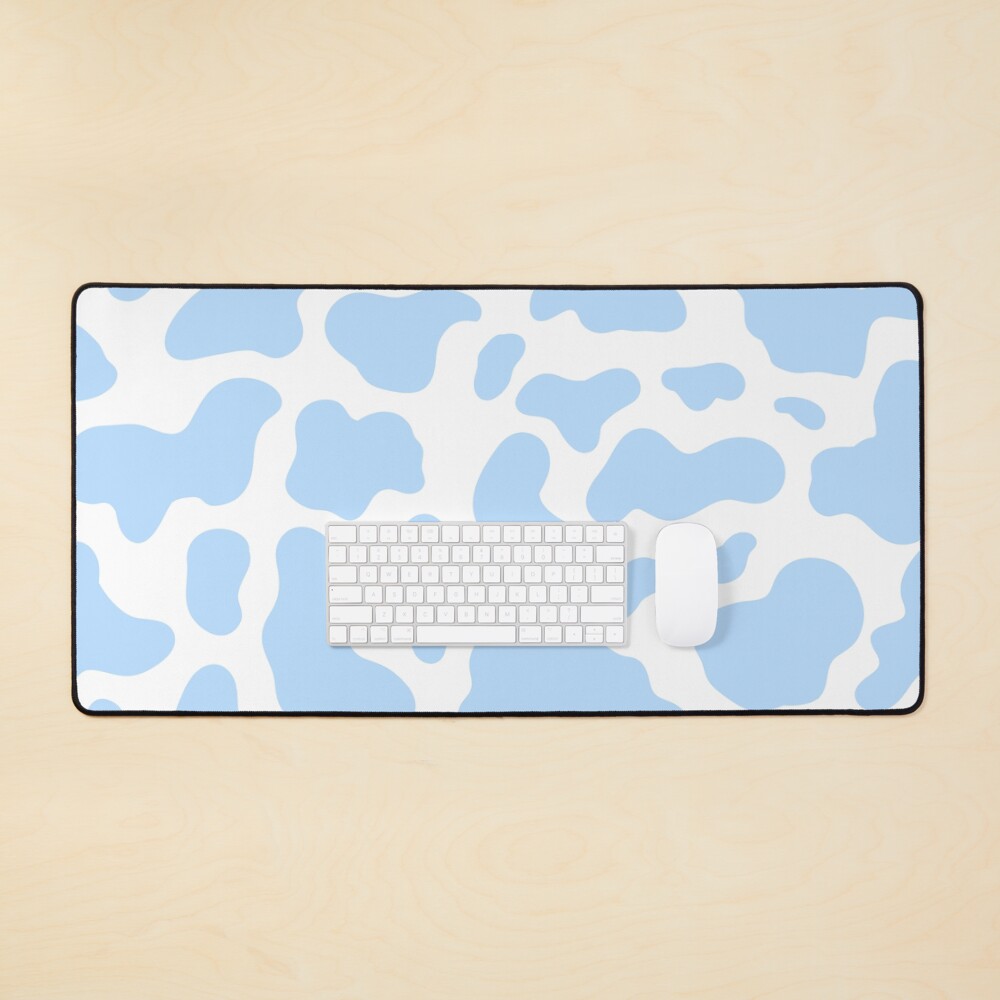 "Preppy, Blue, Preppy Blue, Aesthetic, Animal Print, Cow Print, Preppy ...