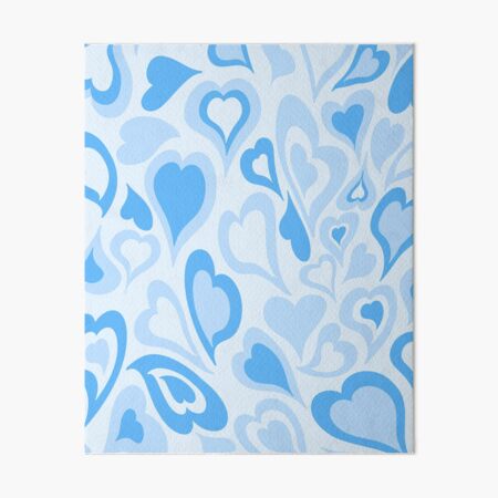 "Preppy School Supplies, Preppy, Blue, Preppy Blue, Hearts, Aesthetic ...
