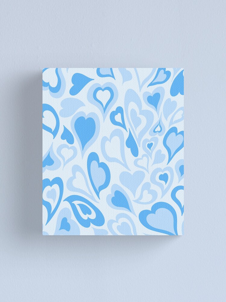 "Preppy School Supplies, Preppy, Blue, Preppy Blue, Hearts, Aesthetic ...