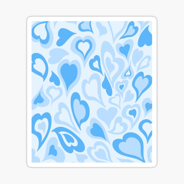 "Preppy School Supplies, Preppy, Blue, Preppy Blue, Hearts, Aesthetic ...