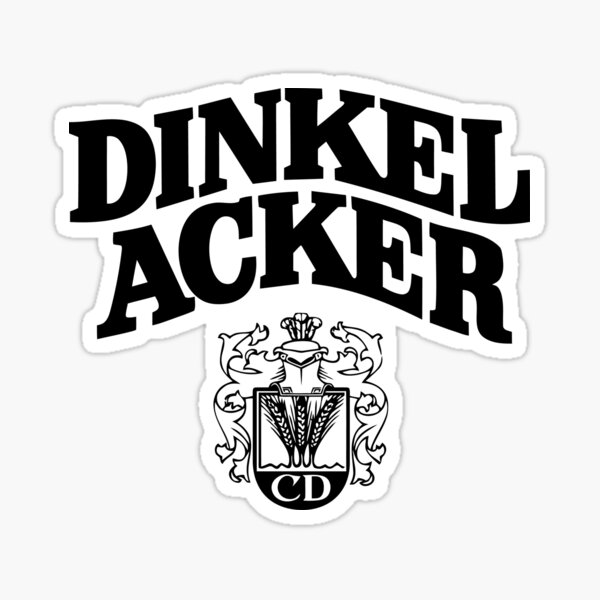 "acker-dinkel" Sticker for Sale by bebe878 | Redbubble