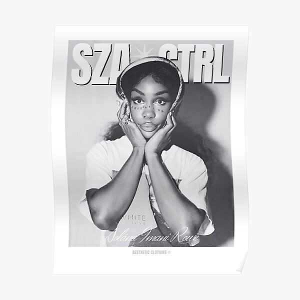 "SZA CTRL Graphic, Graphic Tee" Poster for Sale by bradenboley | Redbubble