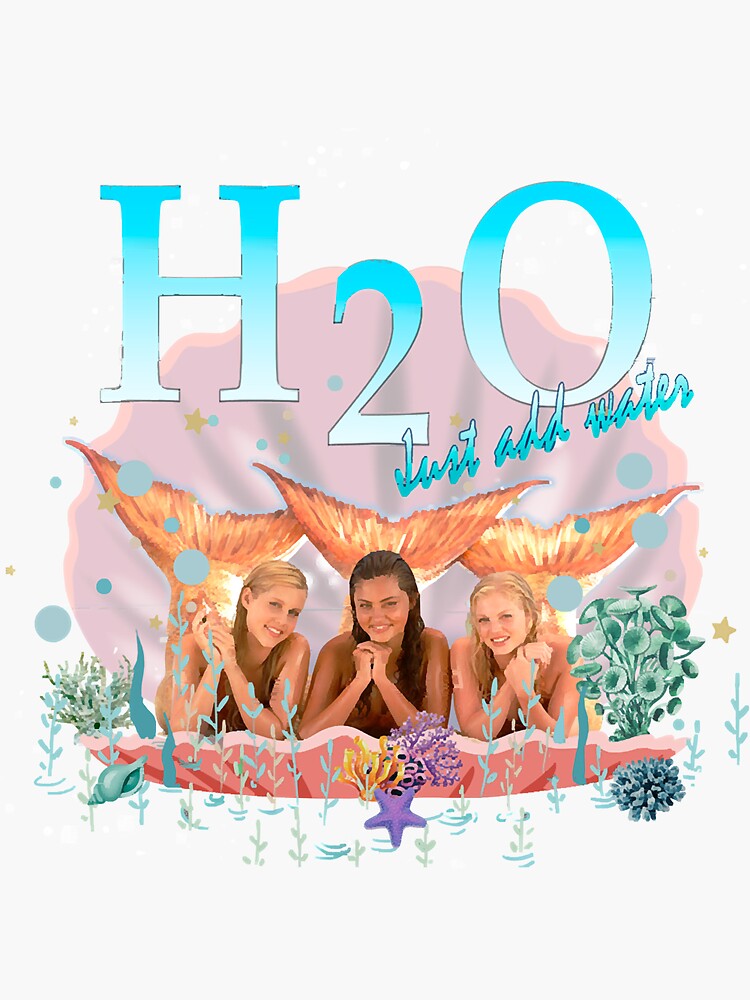 "H2O" Sticker for Sale by Adamanjuan | Redbubble