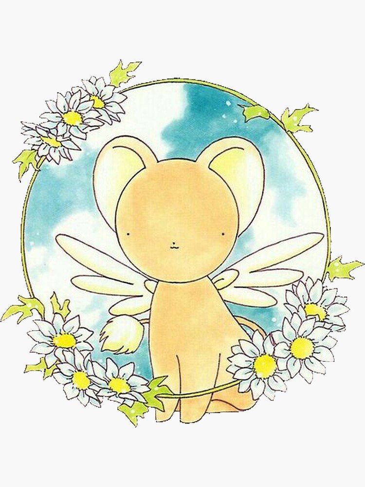 Pegatina «Card Captor Sakura Kero chan» de Bunniesowo | Redbubble