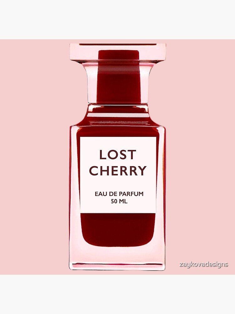 "Lost Cherry Perfume Bottle" Poster for Sale by zaykovadesigns | Redbubble