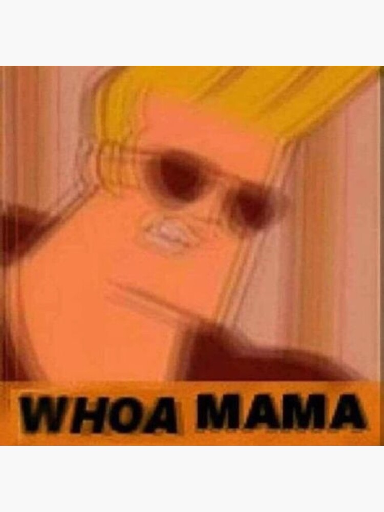 "shook whoa moment" Sticker for Sale by shop-4-mal | Redbubble