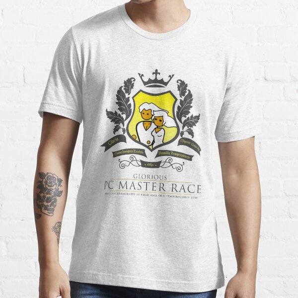 "Glorious PC Master Race Crest" T-shirt for Sale by MightyOak ...