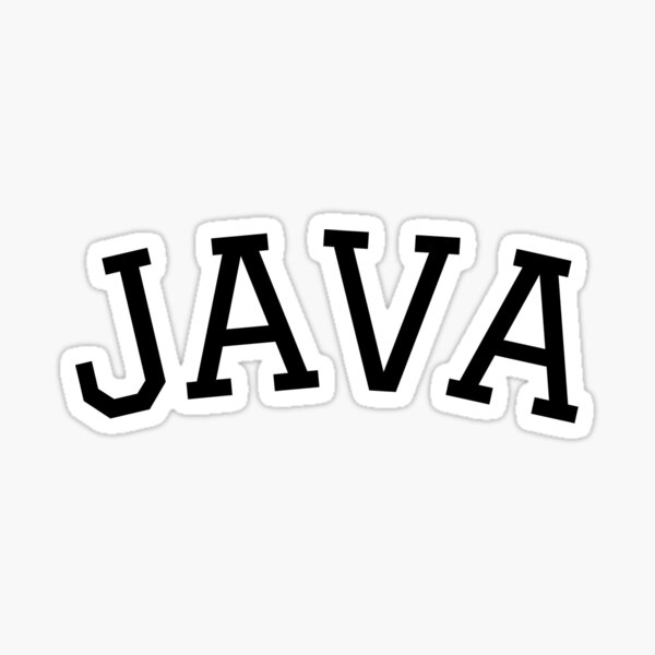 "Java Coding Language" Sticker for Sale by Ccompiti | Redbubble