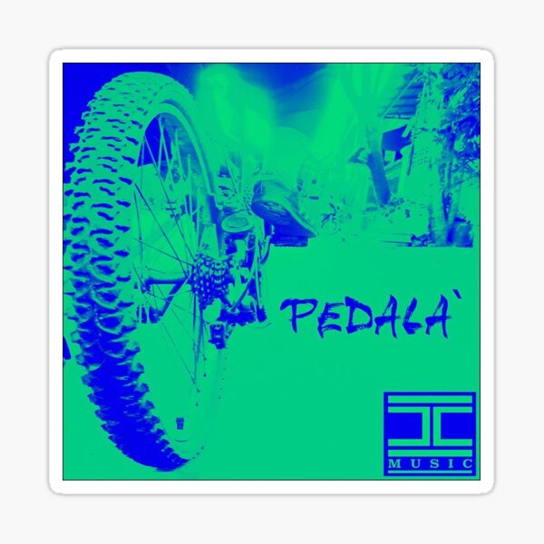 "Cic Man - Pedala (Single Artwork) Green" Sticker for Sale by ...