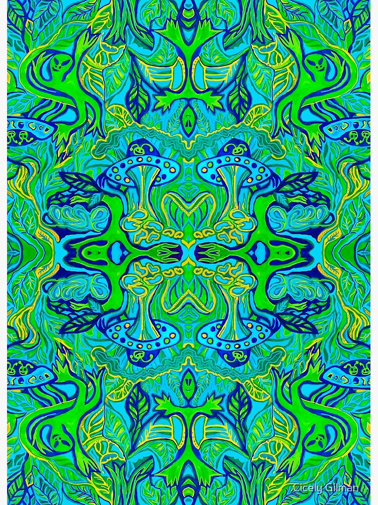 "Alien Art Nouveau" Poster for Sale by Cicely4Art | Redbubble