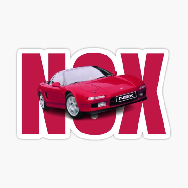 "NSX" Sticker for Sale by MOTOSHIFT | Redbubble