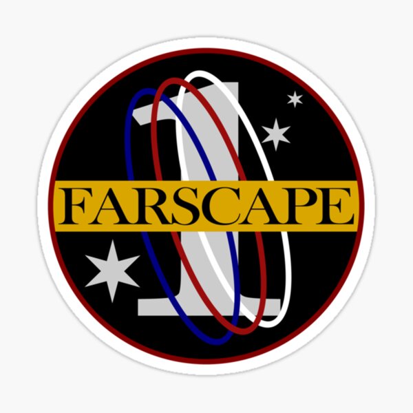 "Farscape 1 Patch Crichton Logo Sign" Sticker for Sale by ...